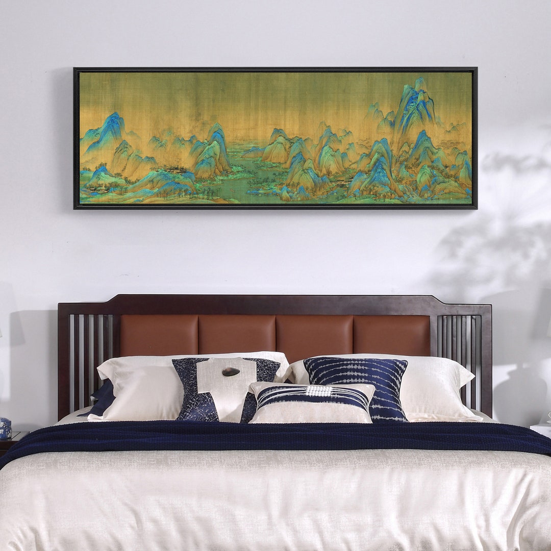 Wang Ximeng,a Thousand Li of Rivers and Mountains,canvas Print,canvas ...
