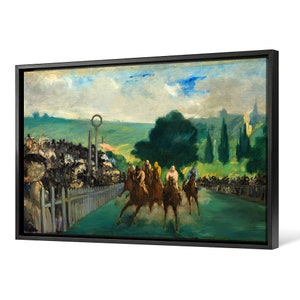 Edouard Manet,the Races at Longchamp,race Art,canvas Print,canvas Art ...