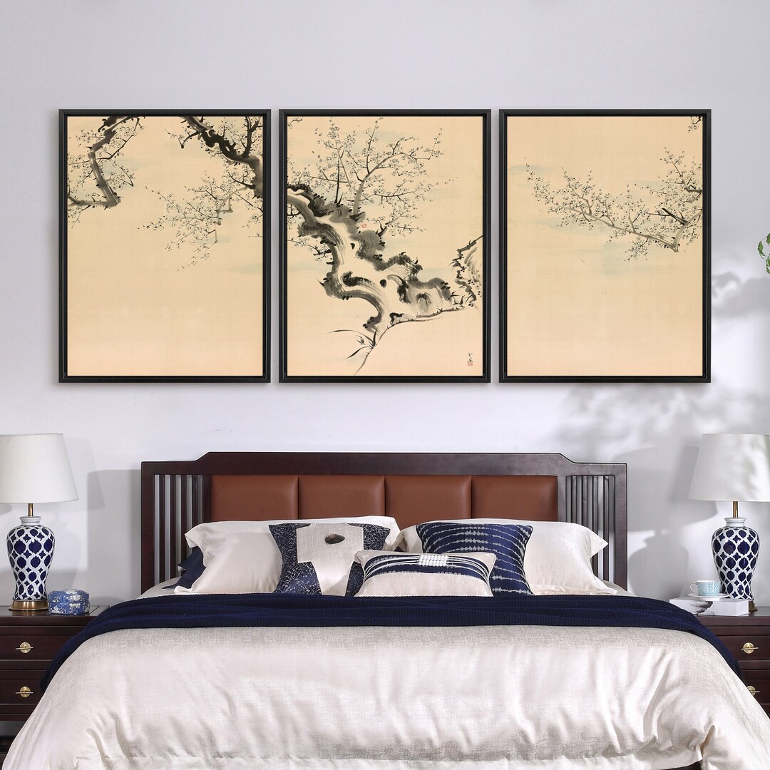 Ike Gyokuran,old Plum,japanese Plum Blossom Art,asian Art,japanese Art ...