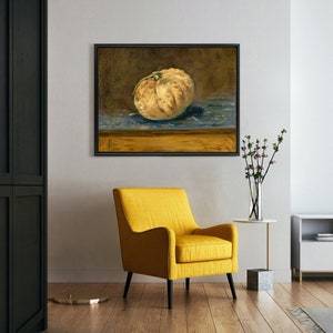 Edouard Manet,the Melon,pumpkin Still Life,restaurant Wall Art,canvas ...