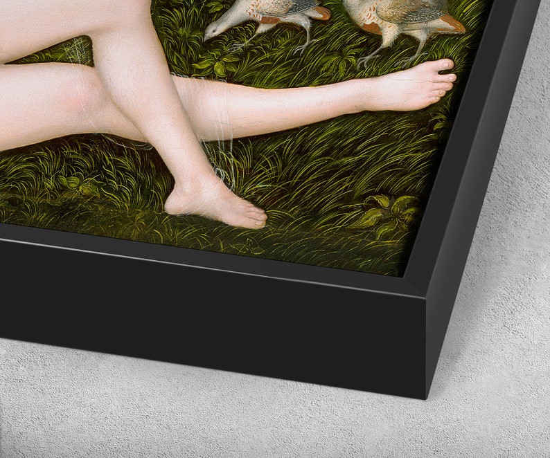 Lucas Cranach the Elder,the Nymph at the Fountain,large Wall Art,framed ...