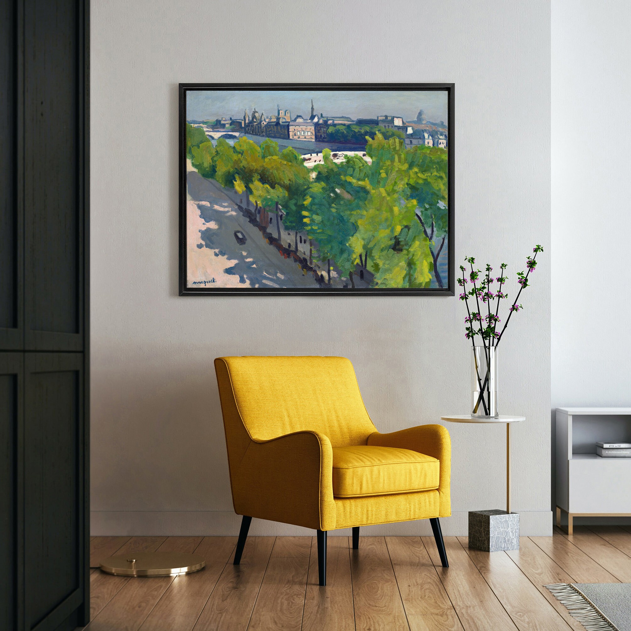 Albert MarquetQuay of the Louvre and Pont NeufQuay in | Etsy