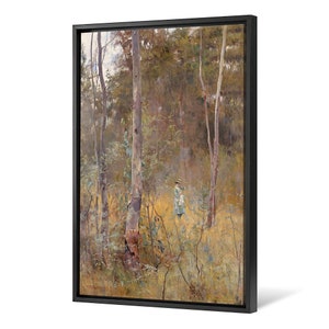 Frederick Mccubbin,lost,autumn Forest Scenery,canvas Print,canvas Art ...