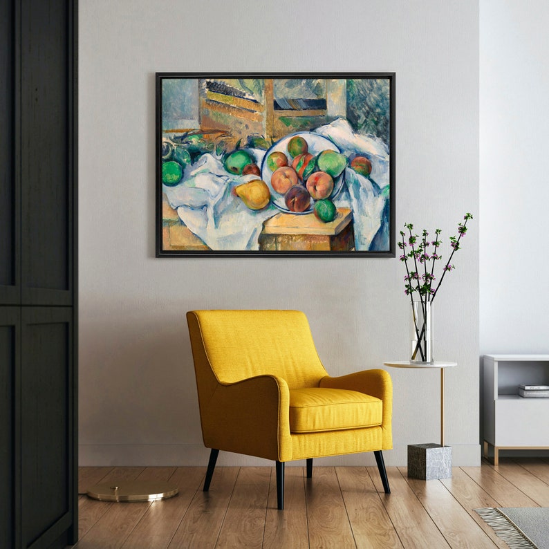 Paul Cézanne,a Table Corner, Un Coin De Table,table Fruit Still Life ...