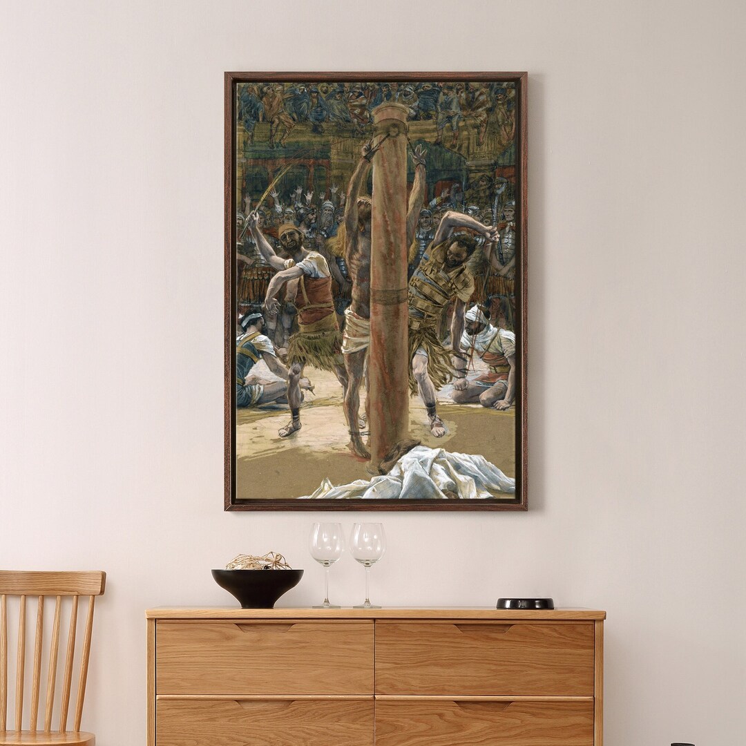 James Tissot,the Scourging on the Back,large Wall Art,framed Wall Art ...