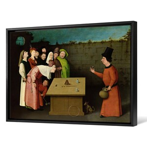 Hieronymus Bosch,the Conjurer,canvas Print,canvas Art,canvas Wall Art ...