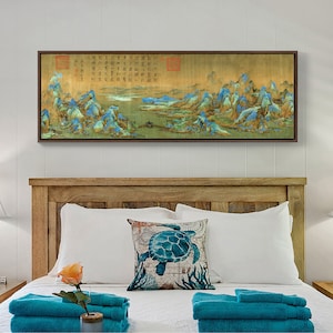 Wang Ximeng,a Thousand Li of Rivers and Mountains,canvas Print,canvas ...