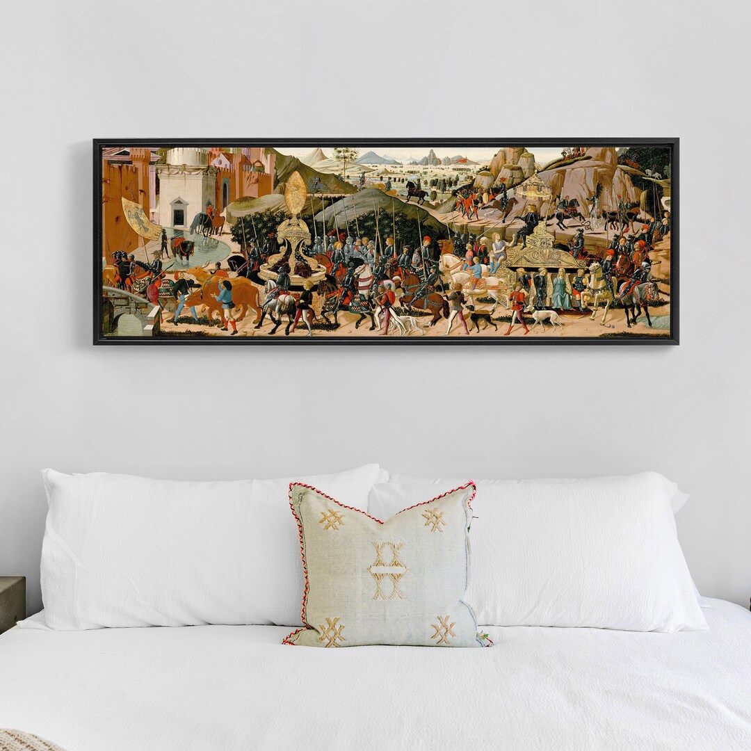 Biagio Dantonio,the Triumph of Camillus,narrow Horizontal Wall Art ...