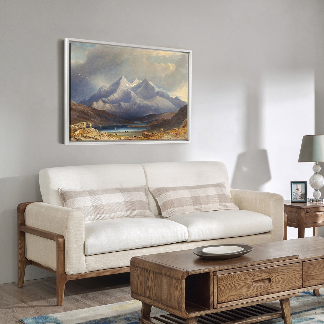 George Fennell Robson,scene on the Isle of Skye With Hunters and Dogs ...