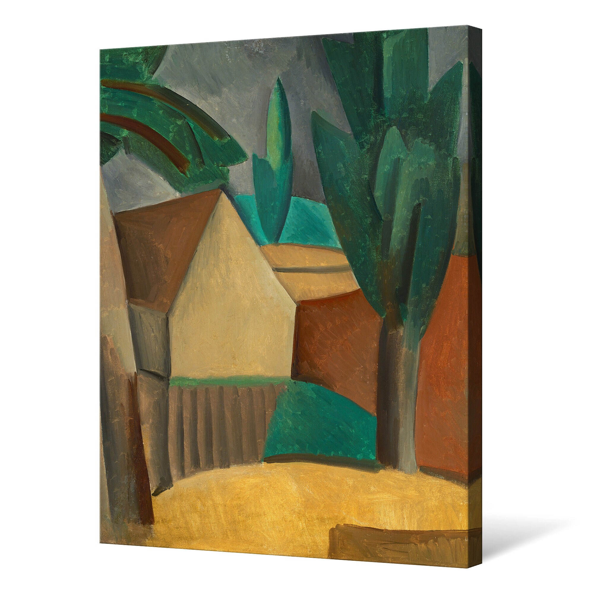 Pablo Picasso,house in a Garden,large Wall Art,framed Wall Art,canvas ...