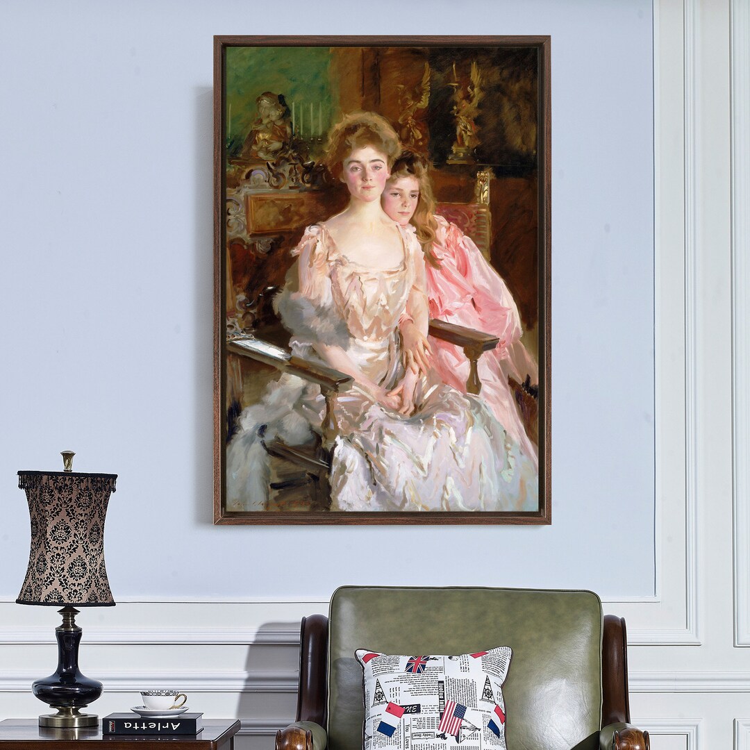 John Singer Sargent,mrs Fiske Warren,gretchen Osgood,her Daughter ...
