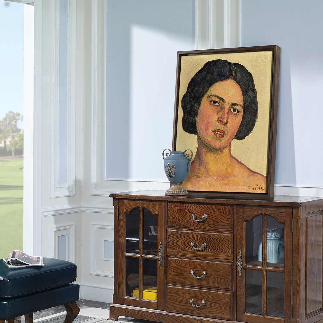 Ferdinand Hodler,portrait of Giulia Leonardi, 1910,large Wall Art ...