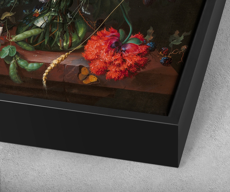 Jan Davidsz De Heem,vase of Flowers,flower Vase Still Life,canvas Print ...