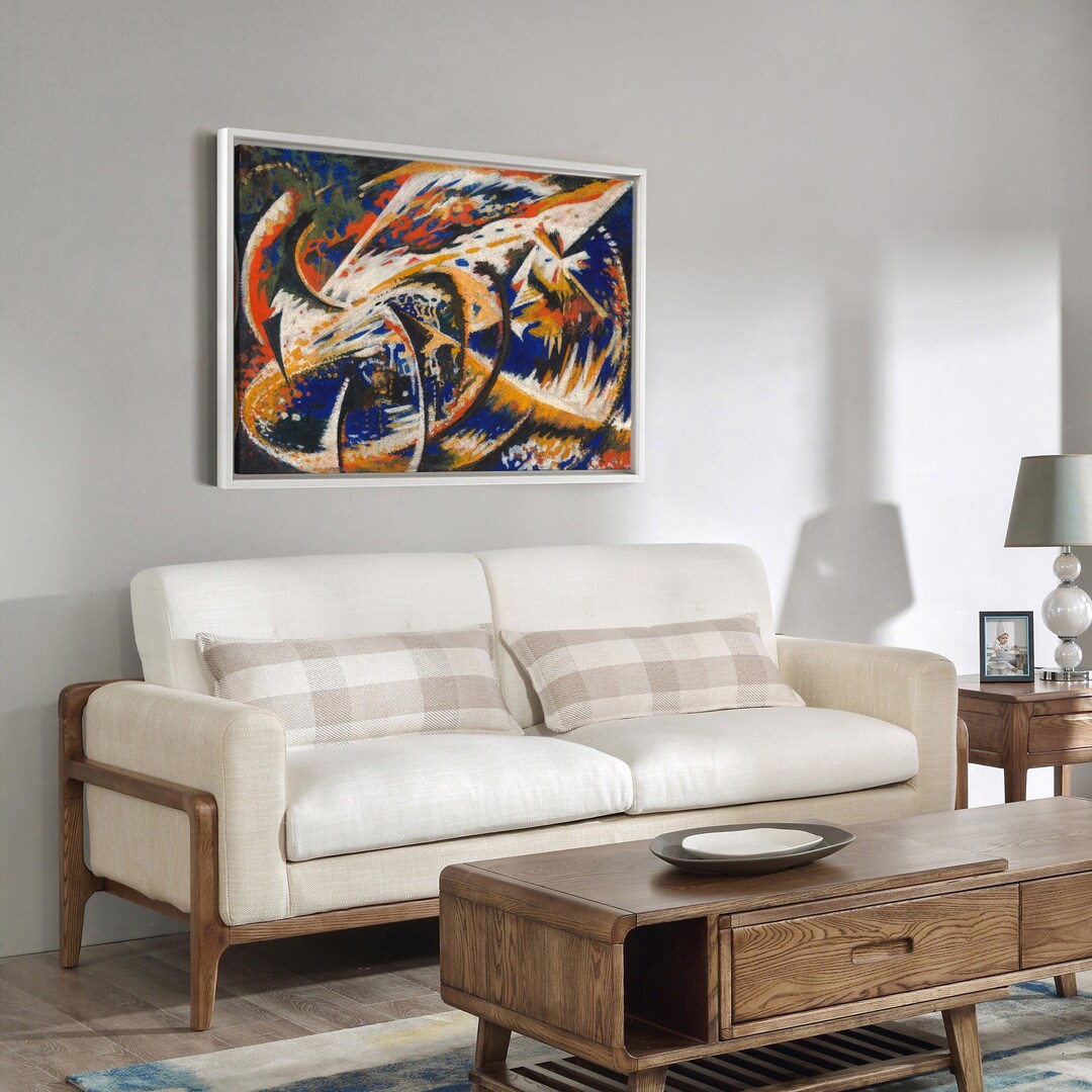 Jules Schmalzigaug,speed,abstract Wall Art,large Wall Art,framed Wall ...
