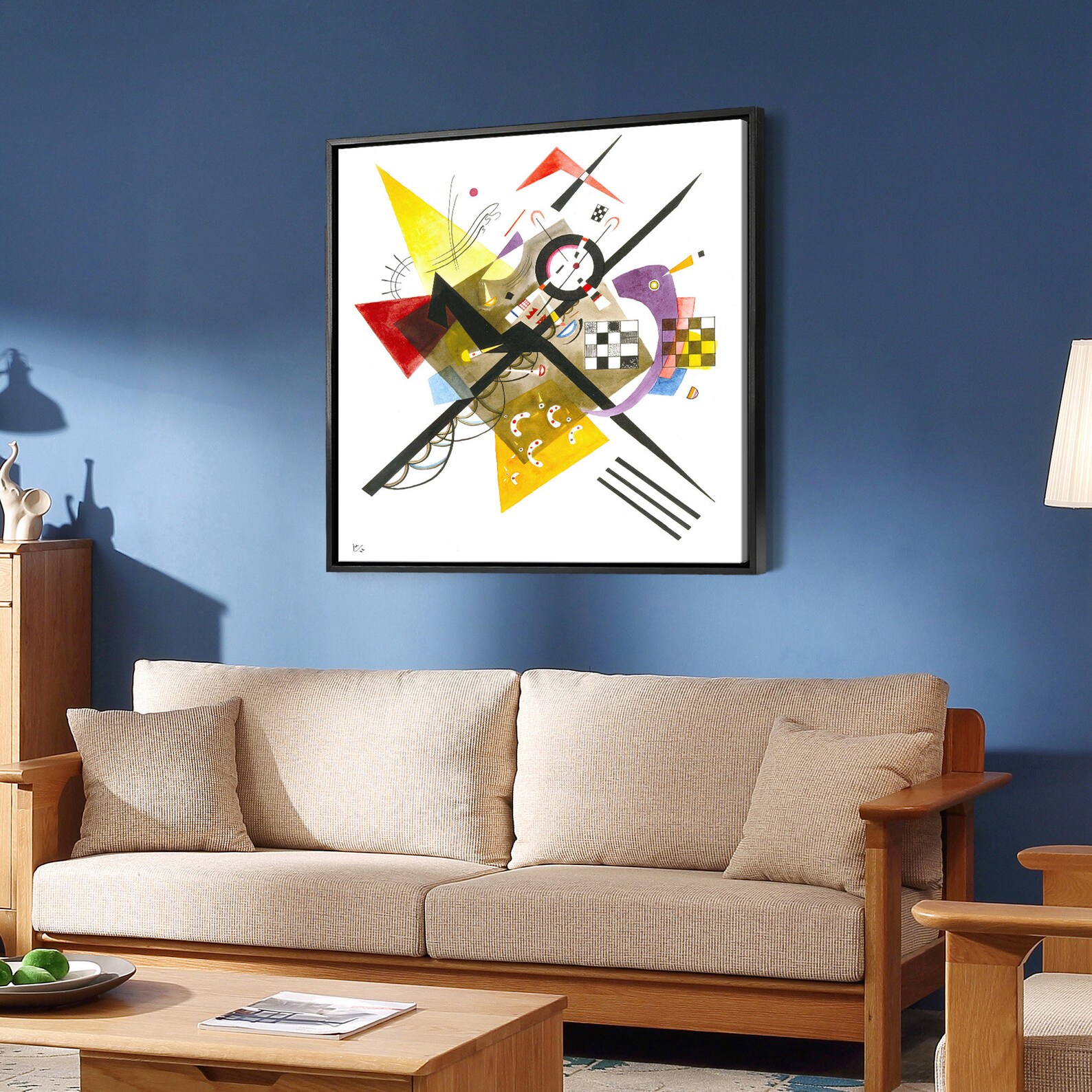 Wassily Kandinsky, Study for Auf Weiss Ii,canvas Print,canvas Art ...