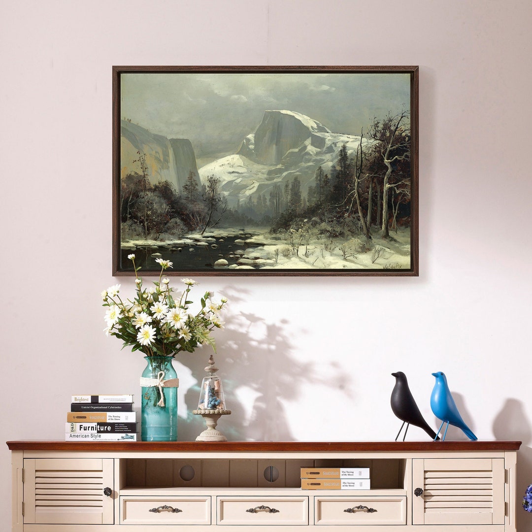 Julian Rix,winter in the Yosemite Valley,large Wall Art,framed Wall Art ...