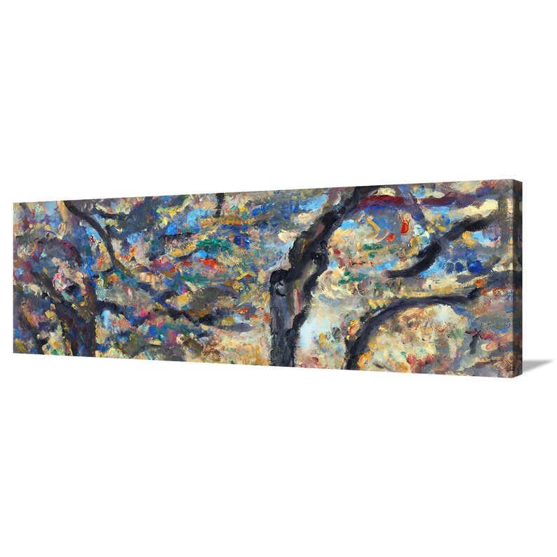 Abstract Wall Art Tree Artcanvas Printcanvas Art Canvas - Etsy