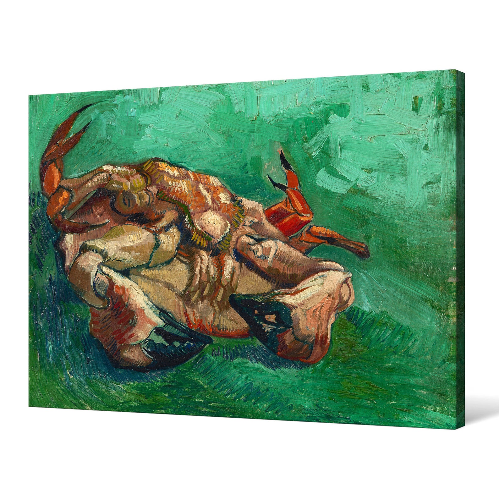 Vincent Van Gogh,a Crab on Its Back,crab Still Life Art,canvas Print ...