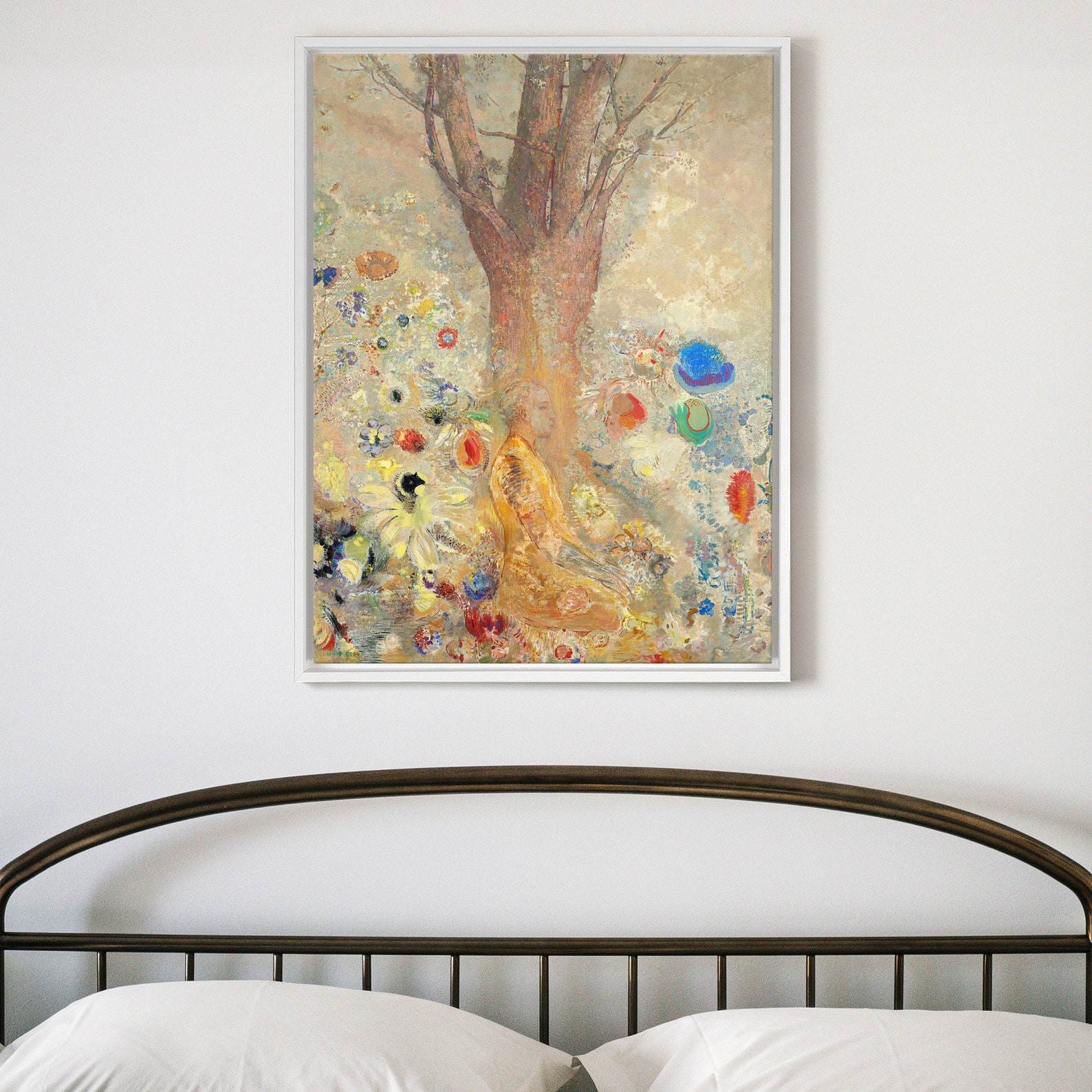 Odilon Redon ,the Buddha,buddha Under the Tree,canvas Print,canvas Art ...