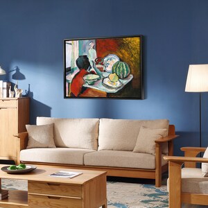 Henri Matisse,dishes and Melon,still Life Art,restaurant Wall Art ...
