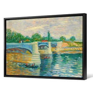 Vincent Van Gogh,the Bridge at Courbevoie,canvas Print,canvas Art ...