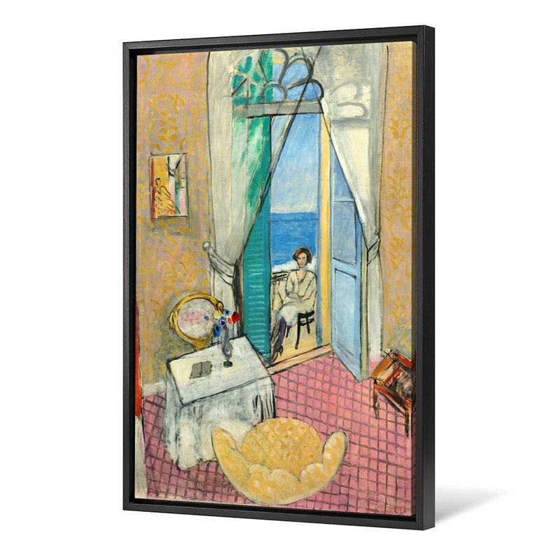 Henri Matisse,interior at Nice,balcony View,canvas Print,canvas Art ...