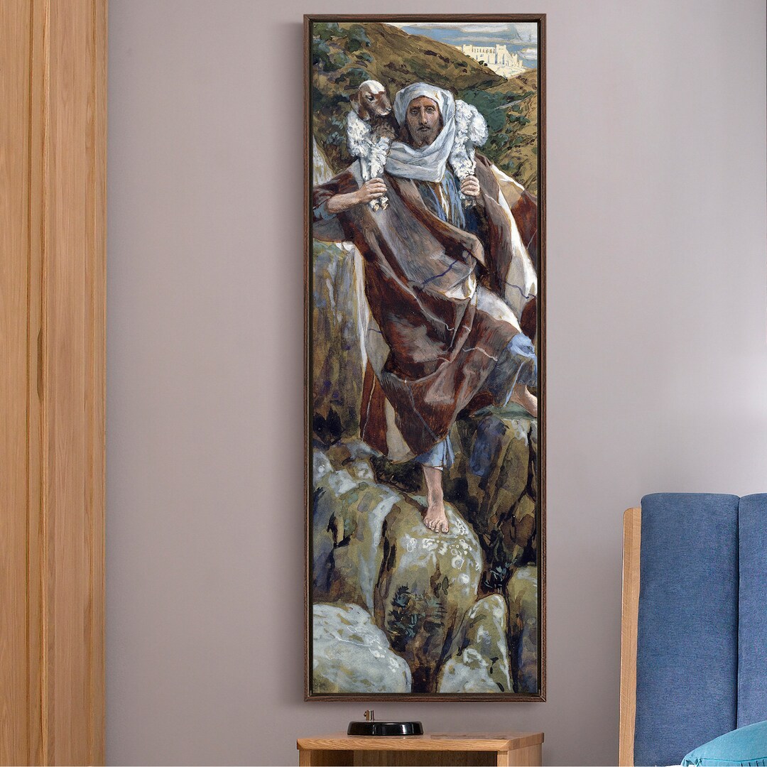 James Tissot,the Good Shepherd,vertical Narrow Art,large Wall Art ...