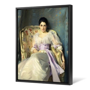 John Singer Sargent,lady Agnew of Lochnaw,woman on Sofa,canvas Print ...