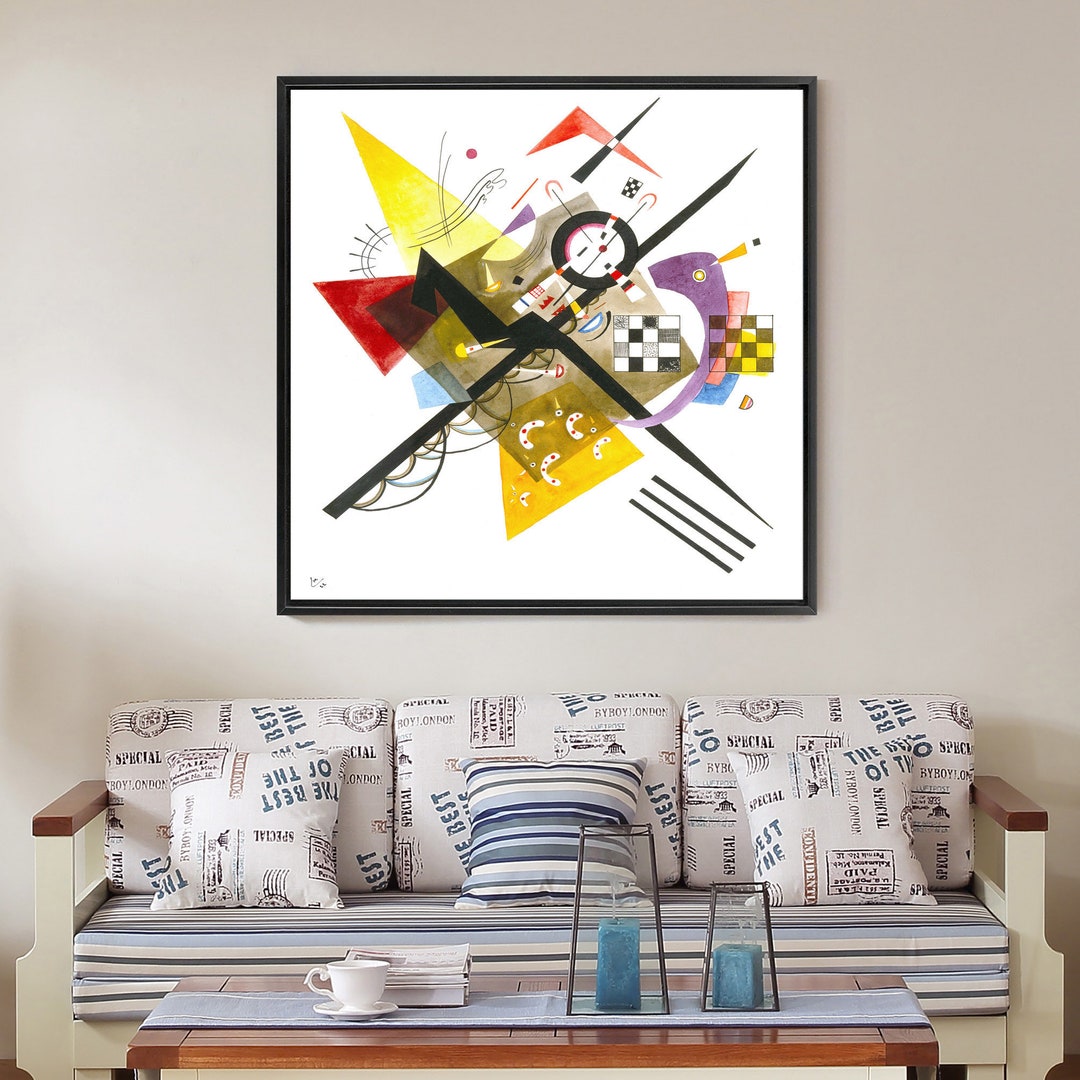Wassily Kandinsky, Study for Auf Weiss Ii,canvas Print,canvas Art ...