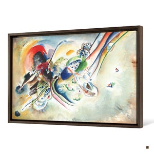 Wassily Kandinsky, Composition, Study for Image With Two Red Spots ...