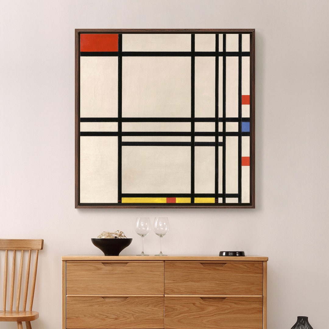Piet Mondrian,abstraction,abstract Art,canvas Print,canvas Art,canvas ...