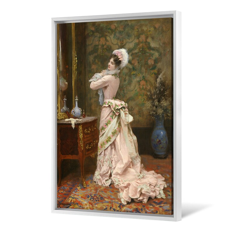 Rougeron Jules Jamestoilettewoman Dressing up in the - Etsy