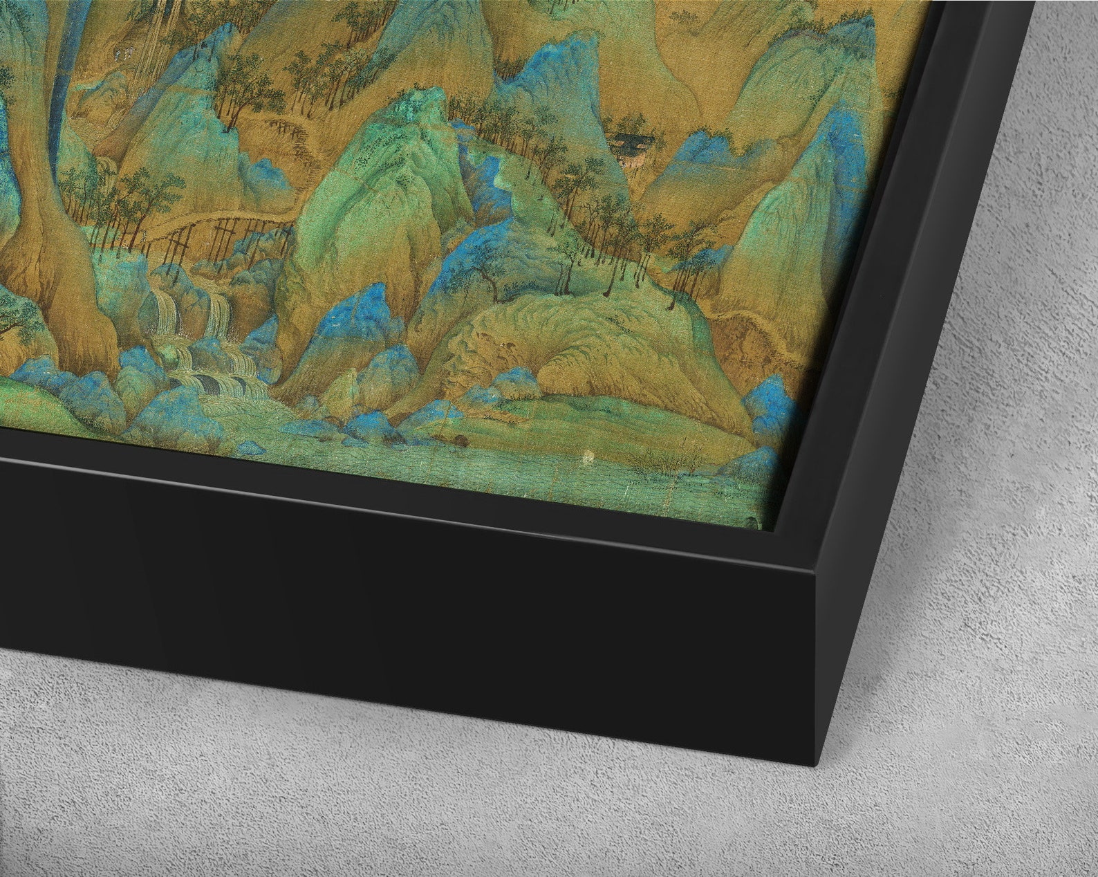 Wang Ximeng,a Thousand Li of Rivers and Mountains,canvas Print,canvas ...