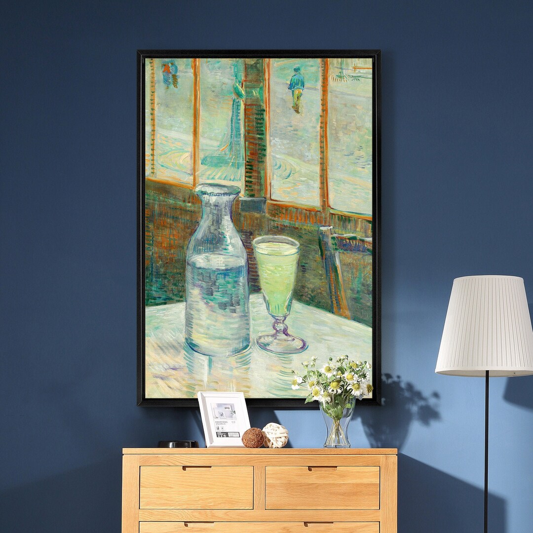 Vincent Van Gogh,café Table With Absinthe,canvas Print,canvas Art ...