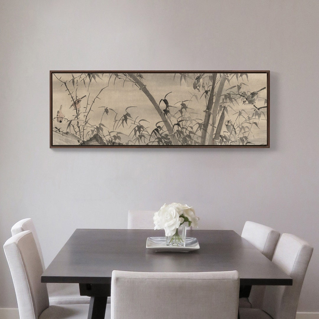 Lin Liang,birds in Bamboo Forest,chinese Painting Bird Flower,narrow ...