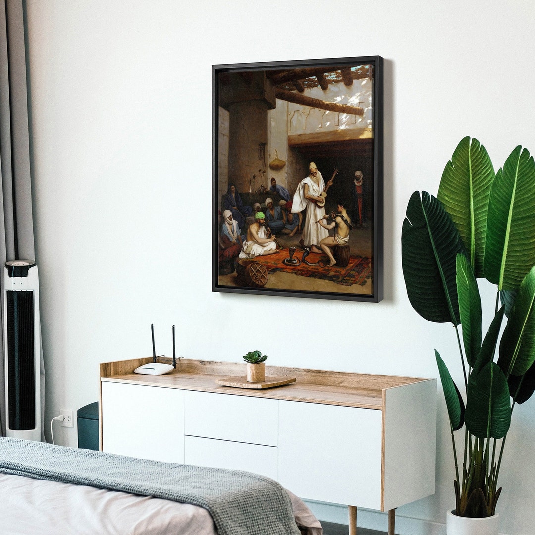 Jean-leon Gerome,the Snake Charmer, 1880,large Wall Art,framed Wall Art ...