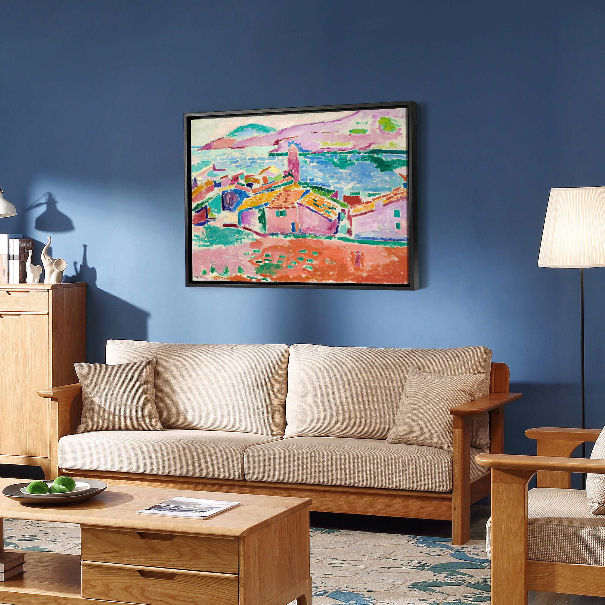 Henri Matisse The Roofs Of CollioureBay HouseCanvas | Etsy