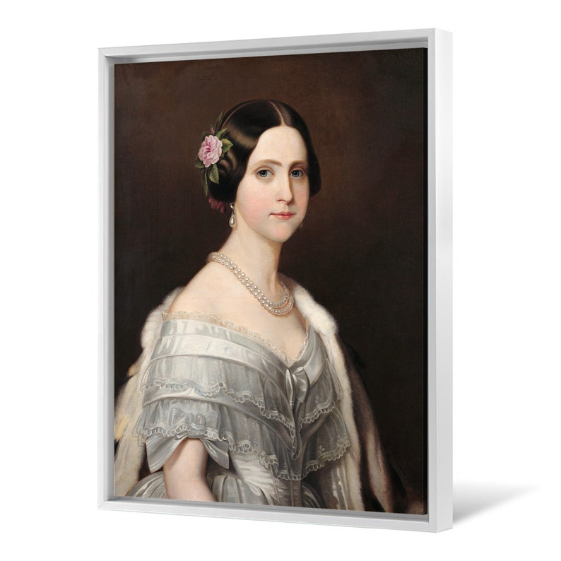 Portrait of Princess Dona Maria Amélia De Bragancacanvas - Etsy