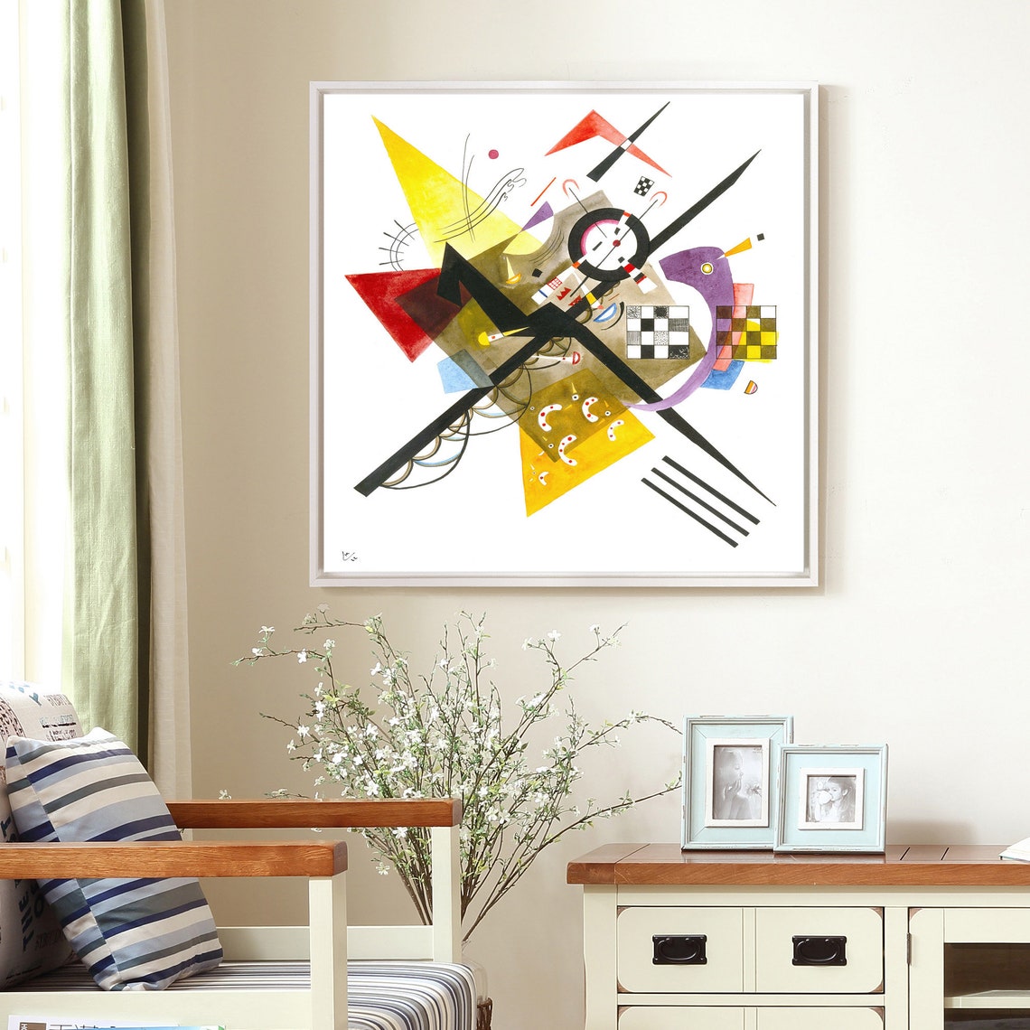 Wassily Kandinsky, Study for Auf Weiss Ii,canvas Print,canvas Art ...
