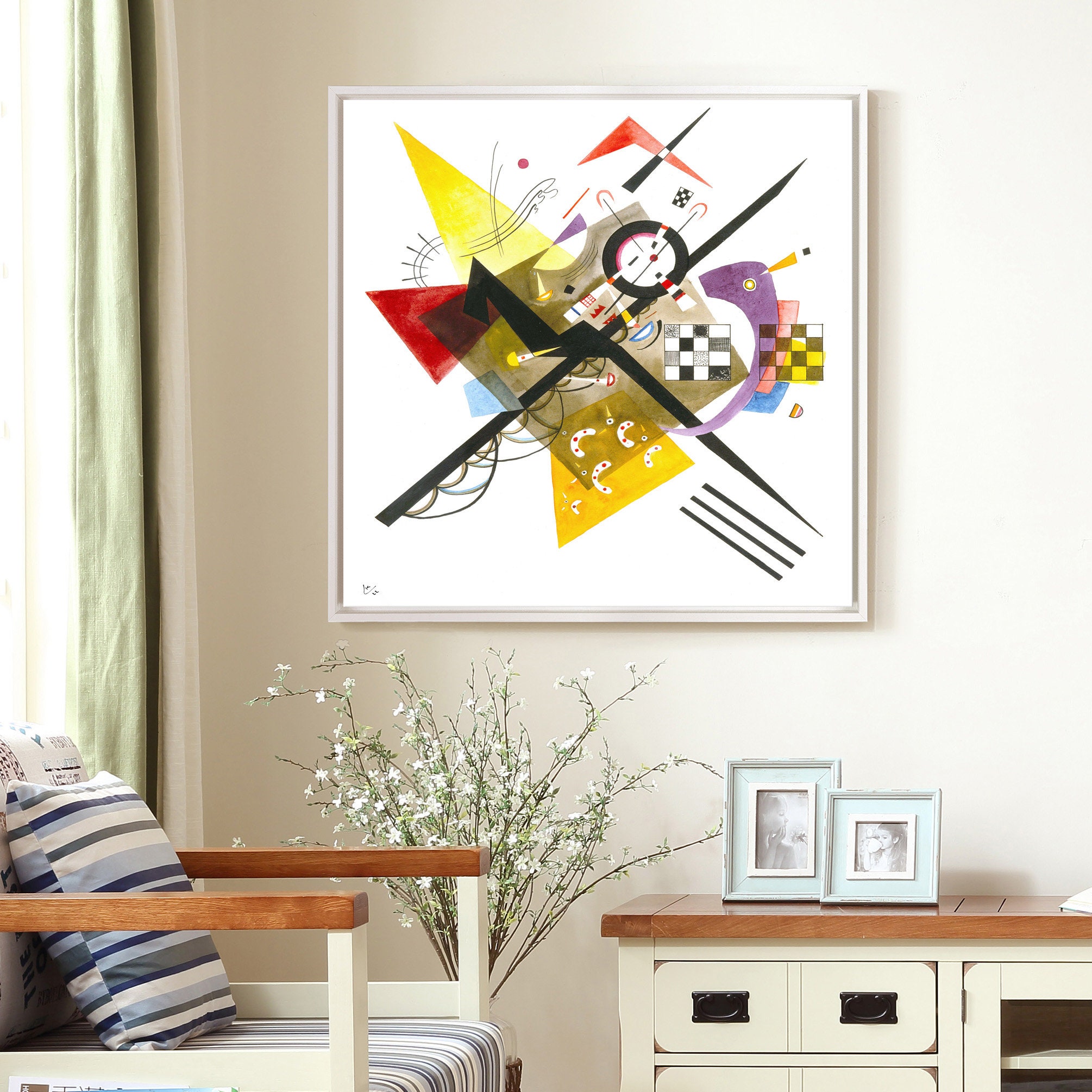 Wassily Kandinsky, Study for Auf Weiss Ii,canvas Print,canvas Art ...