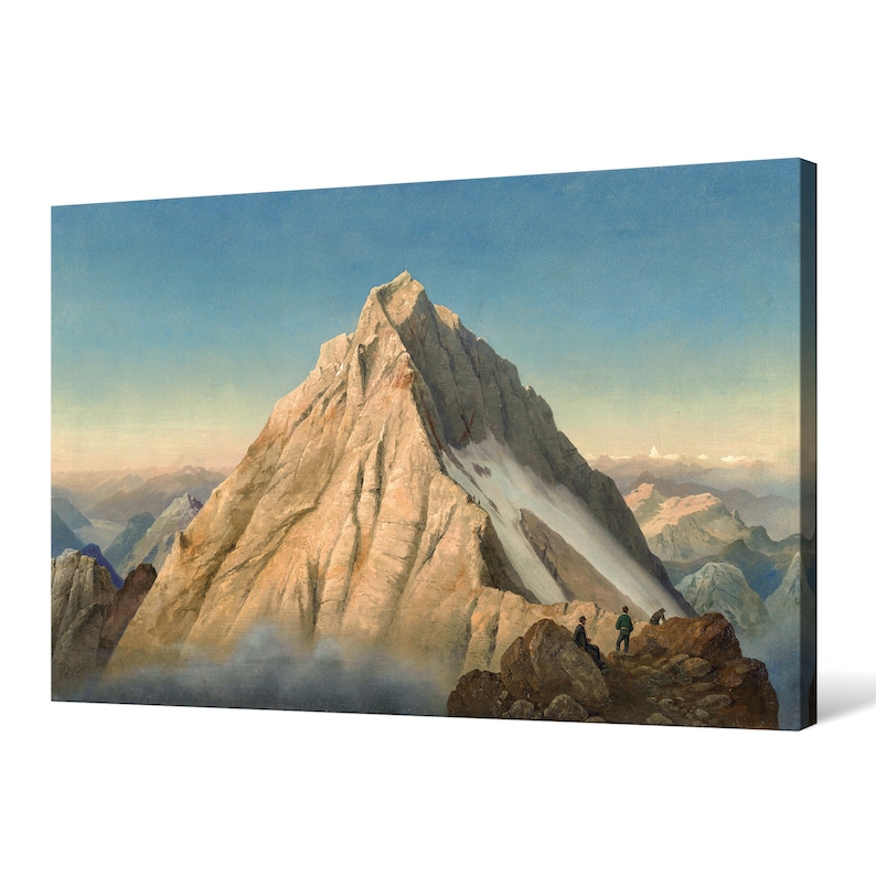 Marko Pernhart, Peak of Mount Triglav,mountain Top Scenery,canvas Print ...