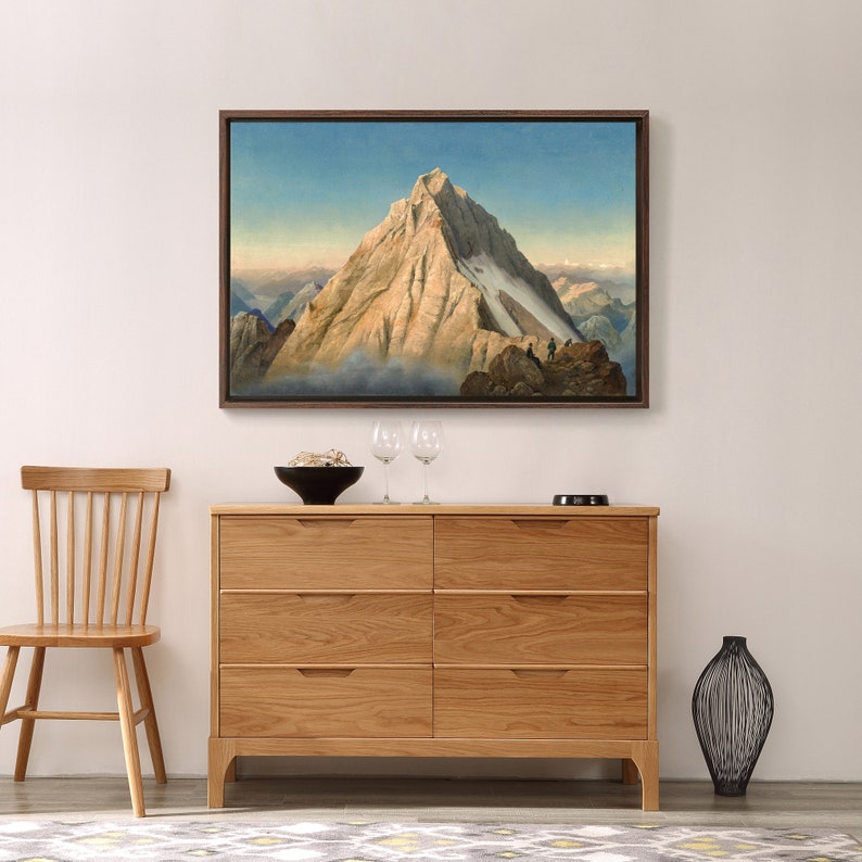 Marko Pernhart, Peak of Mount Triglav,mountain Top Scenery,canvas Print ...