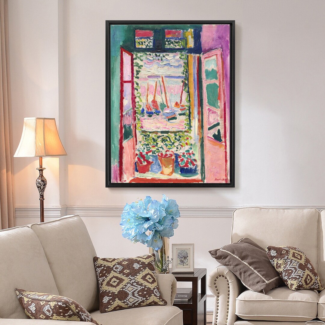 Henri Matisse,open Window, Collioure,the Open Window,canvas Print ...