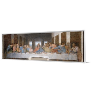 Leonardo Da Vinci,the Last Supper,canvas Print,canvas Art, Canvas Wall ...