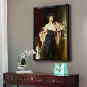John Singer Sargent,lady Helen Vincent,viscountess D'abernon,canvas ...