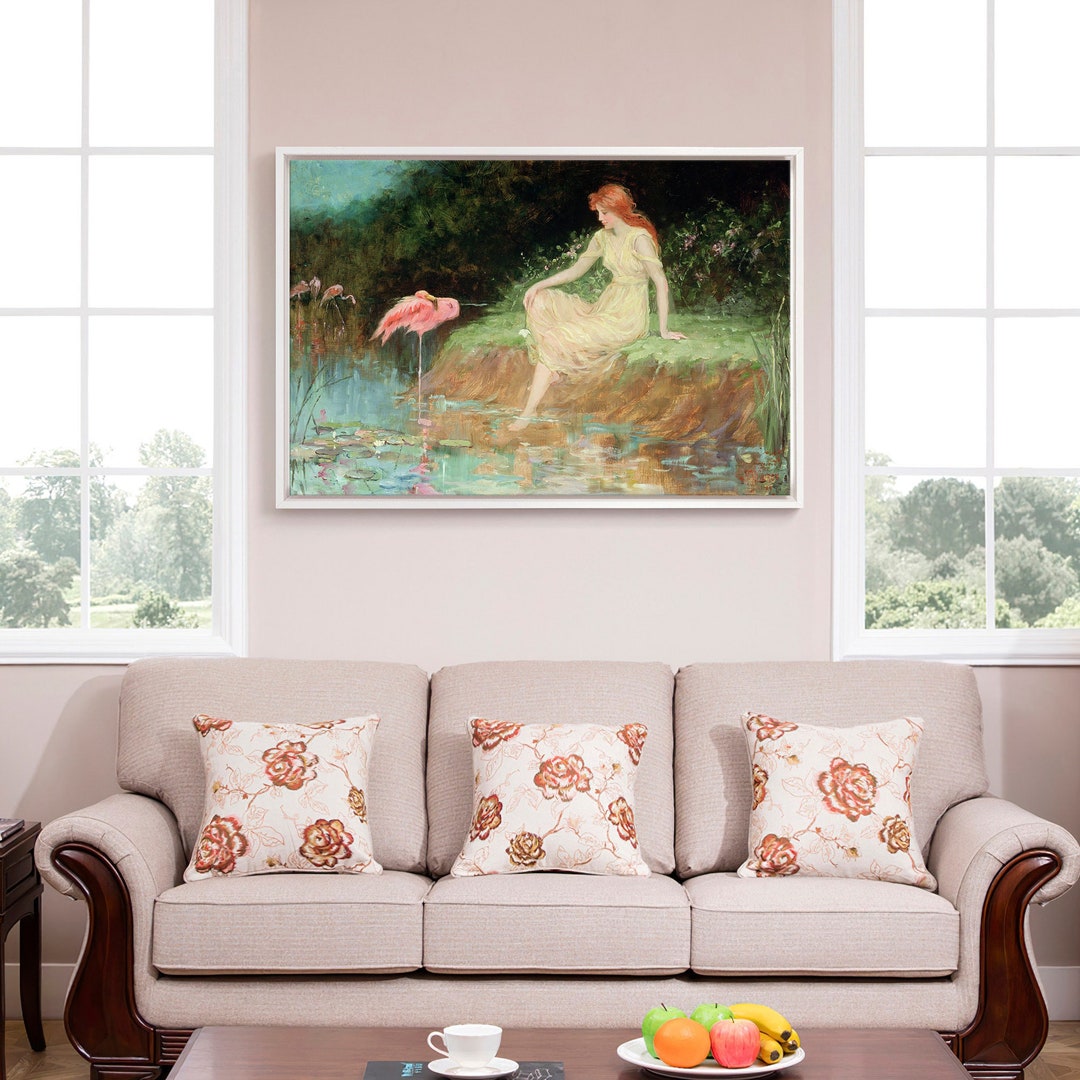 Frederick Stuart Church,a Trusting Moment,large Wall Art,framed Wall ...