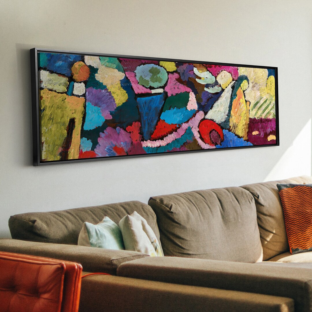 Wassily Kandinsky,abstract Wall Art,red Abstract,canvas Print,canvas ...