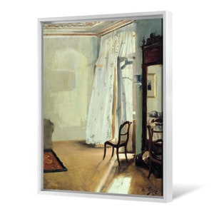 Adolph Menzel,the Balcony Room,windowsill Scenery,canvas Print,canvas ...