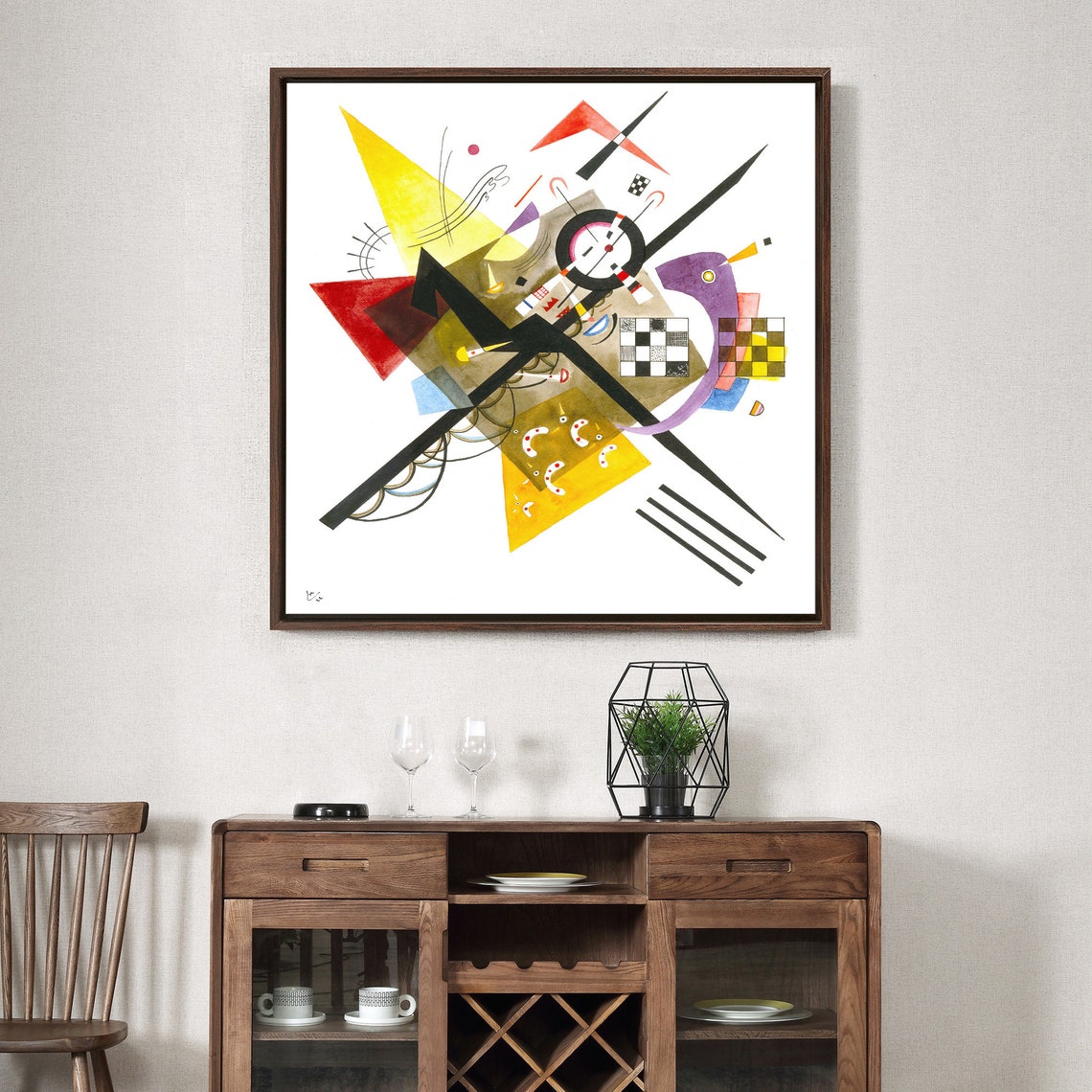 Wassily Kandinsky, Study for Auf Weiss Ii,canvas Print,canvas Art ...