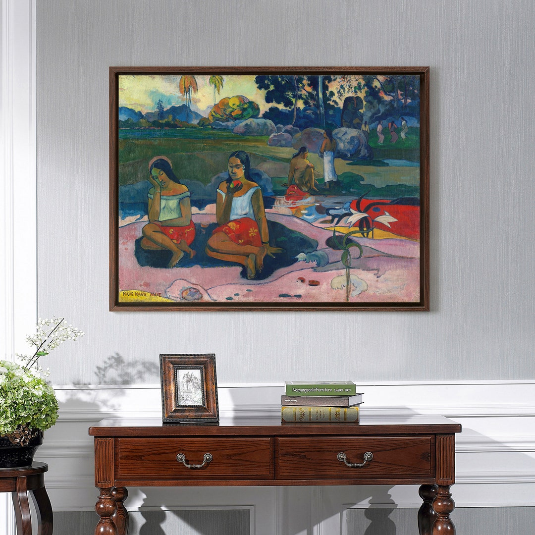 Paul Gauguin,nave Nave Moe. Sacred Spring Sweet Dreams,canvas Print ...